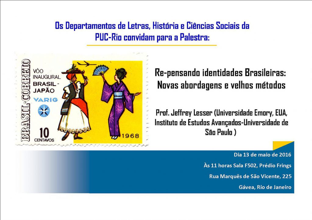 Os Departamento de Letras, História e Ciências Sociais convidam para a ...