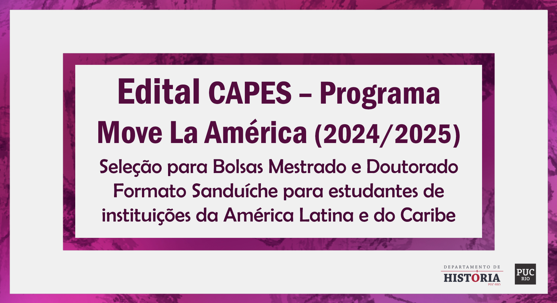 HOME - Departamento de História da PUC-Rio